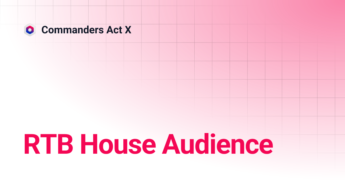 RTB House Audience | Commanders Act X