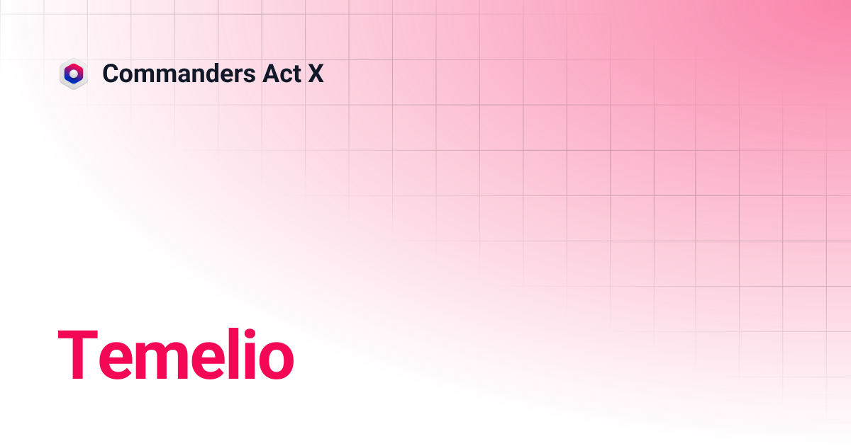 Temelio | Commanders Act X