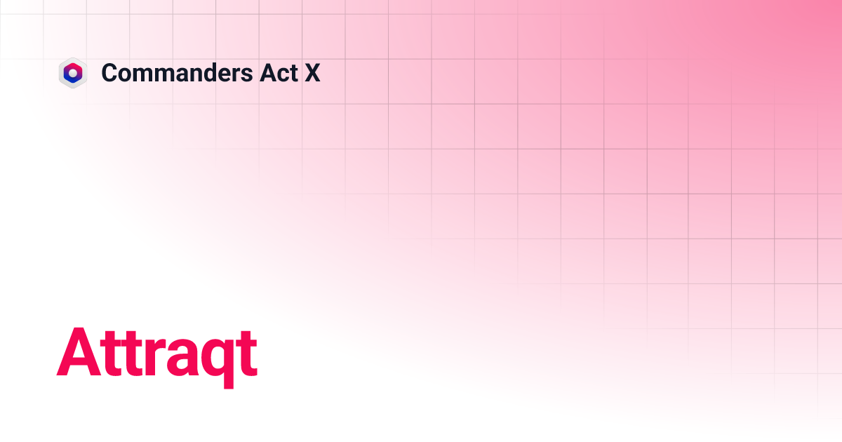 Attraqt | Commanders Act X